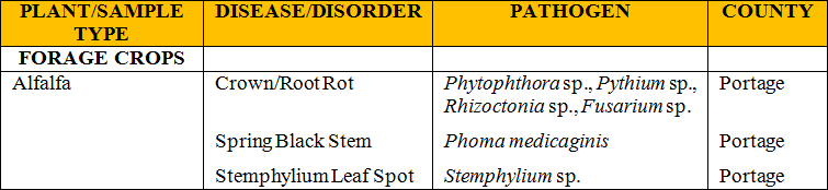 UW-Extension/Madison Plant Disease Diagnostic Clinic (PDDC) Update ...