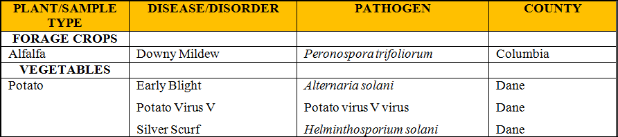 UW-Extension/Madison Plant Disease Diagnostic Clinic (PDDC) Update ...