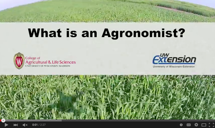 What is an Agronomist? – Integrated Pest and Crop Management – UW–Madison