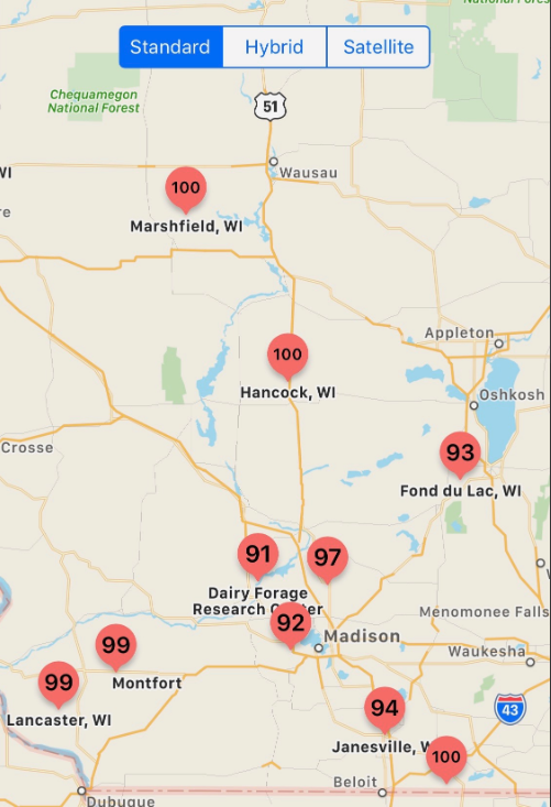 Wisconsin Tar Spot Update- June 25, 2019 – Integrated Pest and Crop ...